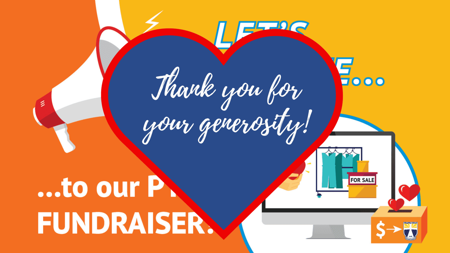 Thank you for your generosity! - KingsWay School